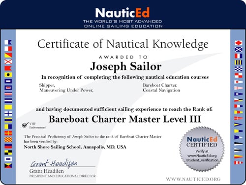 The NauticEd Sailing Certificate Explained - NauticEd Sailing Blog