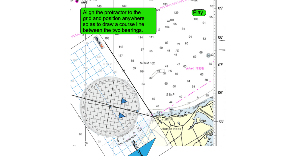 How to do a Running Fix - NauticEd Sailing Blog