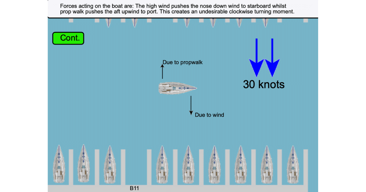 High Wind Docking Maneuvers - NauticEd Sailing Blog