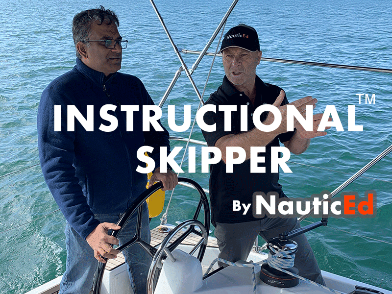 Learning sailing while on a Yacht Charter Vacation - NauticEd Sailing Blog