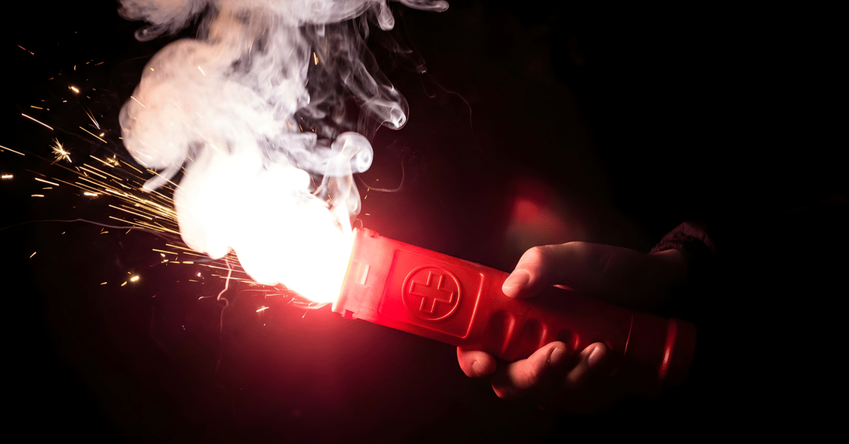 Marine Flares: How They Work and When to Use Them