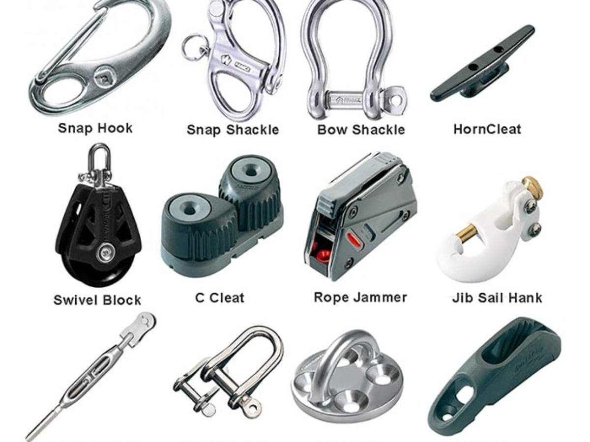 Ropes Sailboat Rigging Diagram
